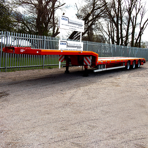 Drop Frame Extendable Trombone Trailer - Dennison Trailers