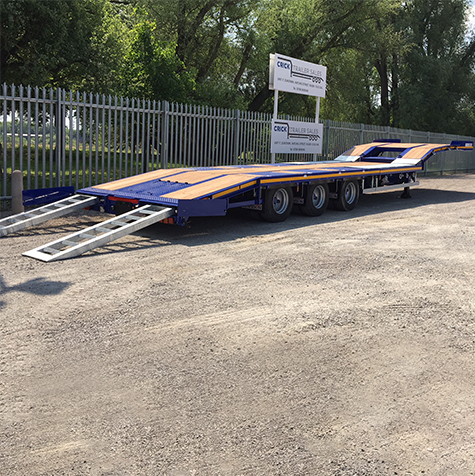 Extendable Tractor Carrier Trailer - Dennison Trailers