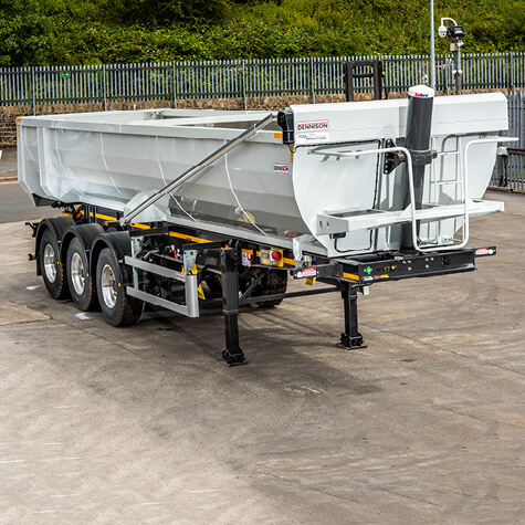Fixed 35 Cubic Yard Tipper Trailer - Dennison Trailers