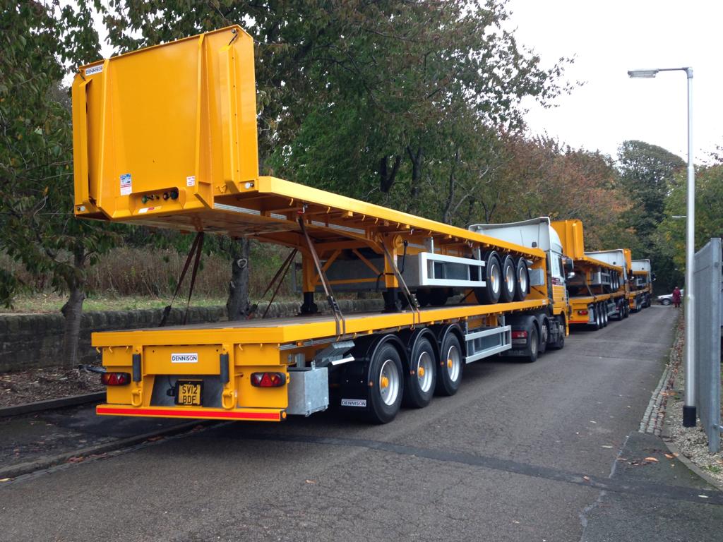 Oil Spec Platform Trailer - Dennison Trailers